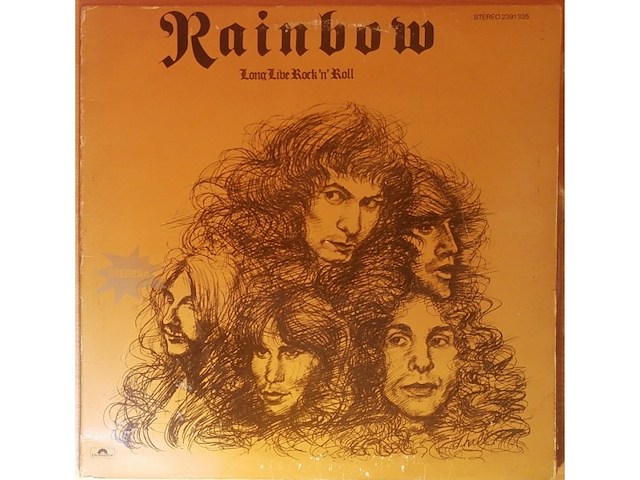 LP RAINBOW - Long Live R`n`R (1978) 2. pressing VG-/VG+