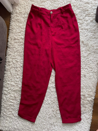 Original bordo crvene Cache poslovne pantalone