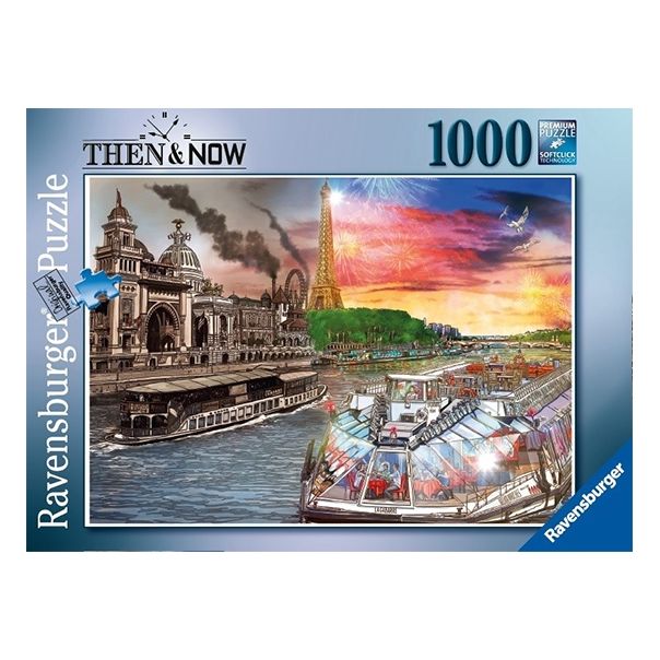 Ravensburger puzzle – Pariz, nekad i sad- 1000 delova