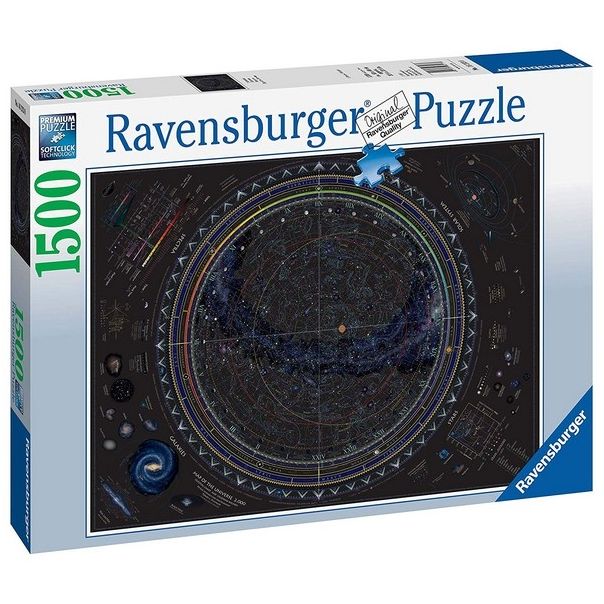 Ravensburger puzzle - Mapa univerzuma - 1500 delova