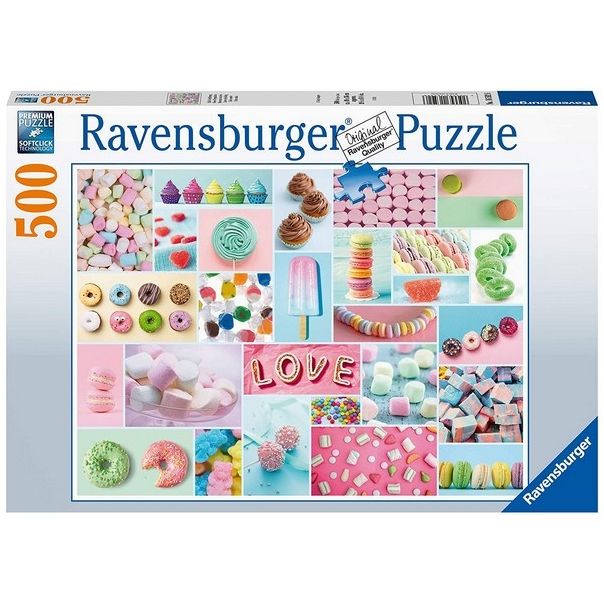 Ravensburger puzzle - Slatki izazov - 500 delova