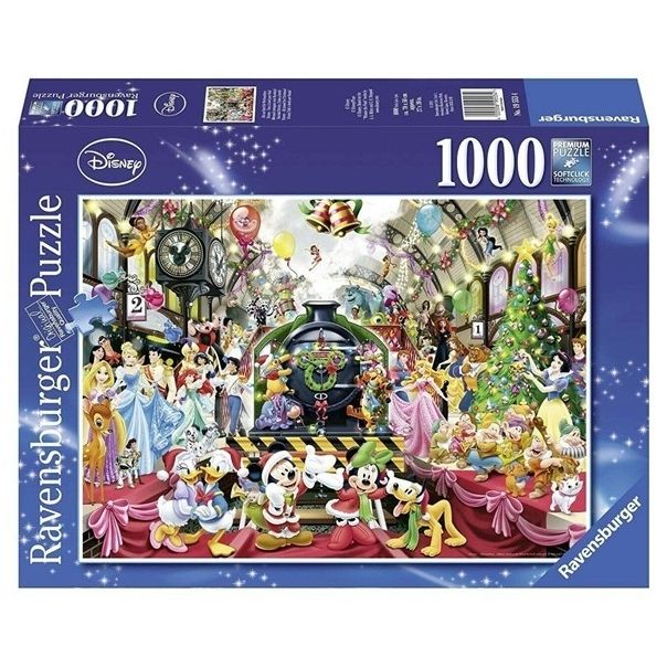 Ravensburger puzzle - Novogodišnja Disney žurka - 1000 delova