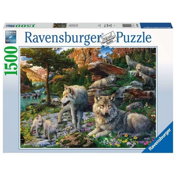 Ravensburger puzzle - Vukovi - 1500 delova