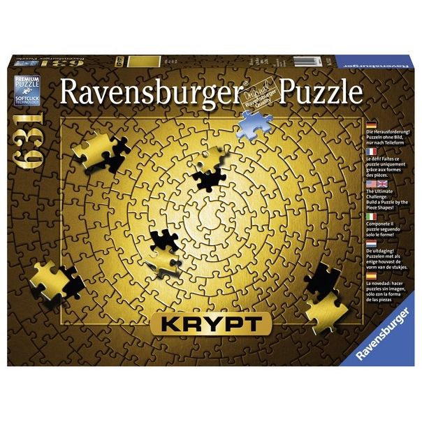 Ravensburger puzzle - KRYPT zlatni - 631 deo