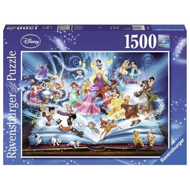 Ravensburger puzzle - Diznijevi junaci oživljavaju- 1500 delova