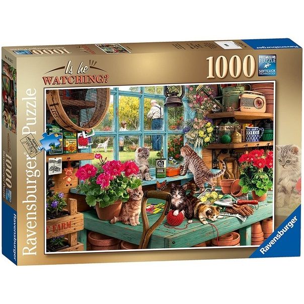 Ravensburger puzzle – Da li gleda? - 1000 delova