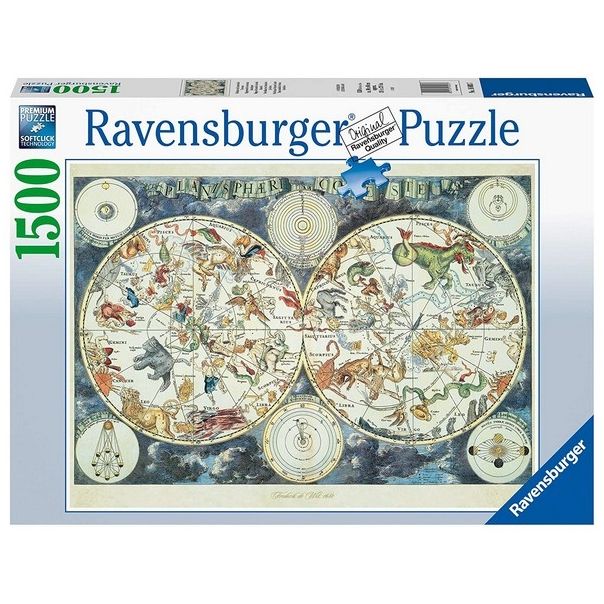 Ravensburger puzzle - Mapa sveta - 1500 delova