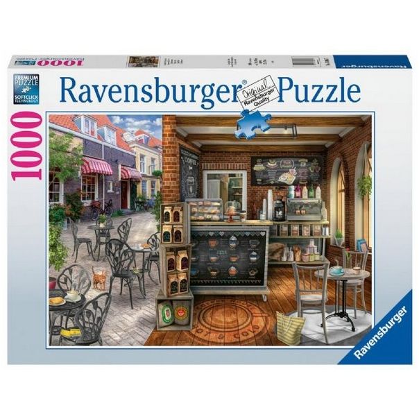 Ravensburger puzzle - Neobičan kafić- 1000 delova