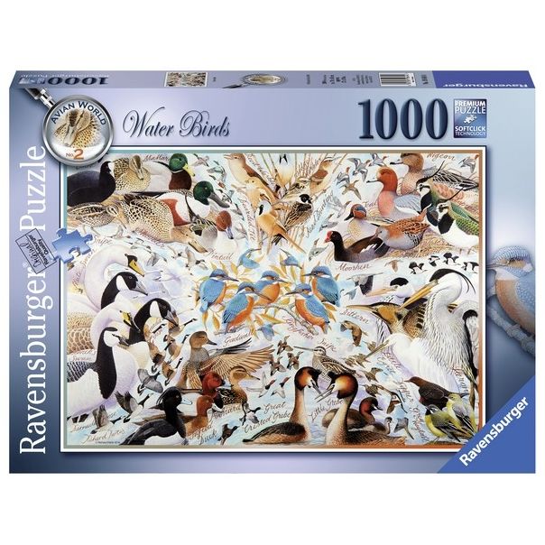 Ravensburger puzzle - Ptice na okupu - 1000 delovva