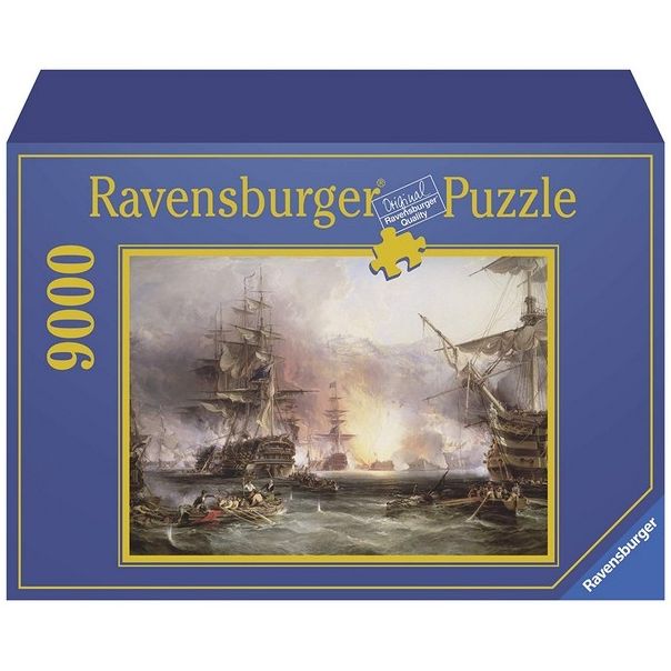 Ravensburger puzzle - Bombardment of the Algier - 9000 delova