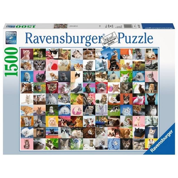 Ravensburger puzzle - 99 mačaka - 1500 delova