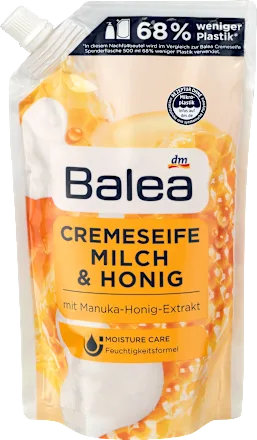 Balea
Tečni sapun - med i mleko, dopuna, 500 ml