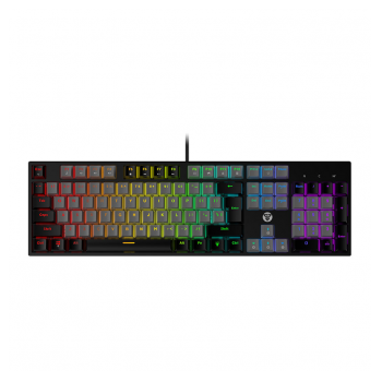 Tastatura Mehanicka Gaming Fantech MK886 RGB Atom siva (Blue switch)