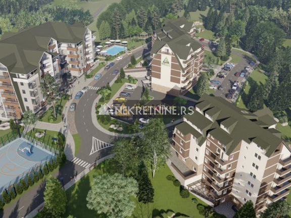 Stan u apartmanskom kompleksu Novi Kopaonik, zgrada Aria, 25.81 P6