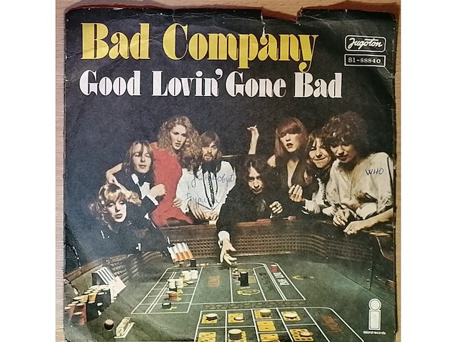 SP BAD COMPANY - Good Lovin` Gone Bad (1975) VG-/VG