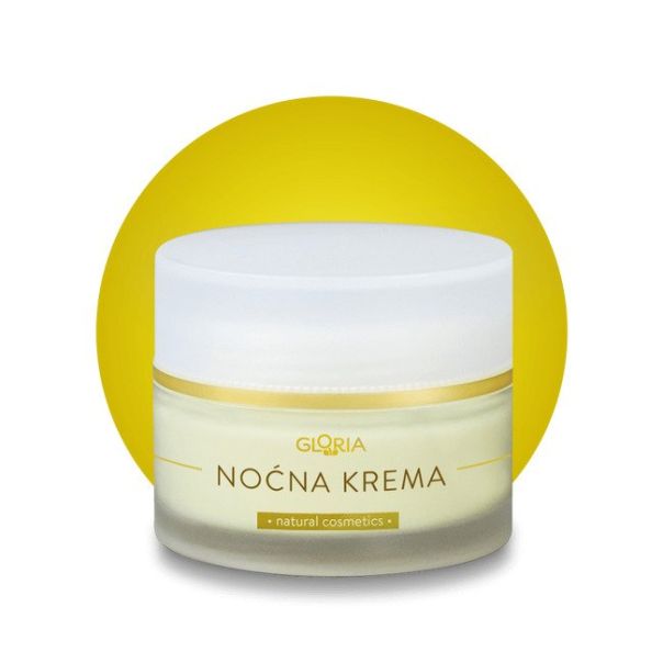 GLORIA Noćna krema za lice smilje, 50 ml