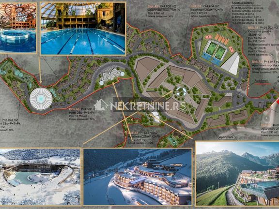 Stan u apartmanskom kompleksu Novi Kopaonik, zgrada Aria, 48.3, SI 5