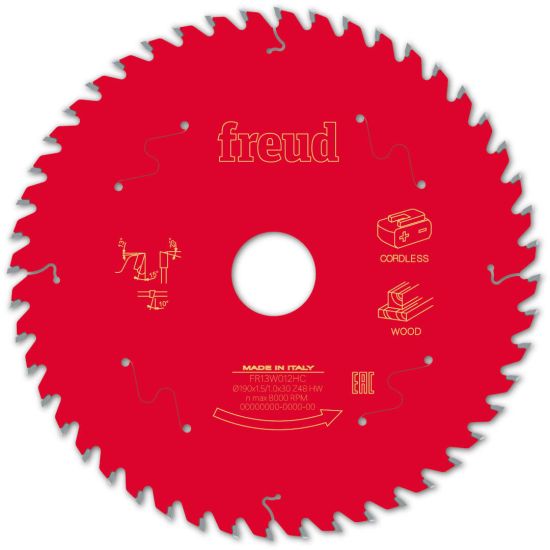 FREUD 190x1,5x30mm 48Z list cirkularne testere za sečenje drveta FR13W012HC