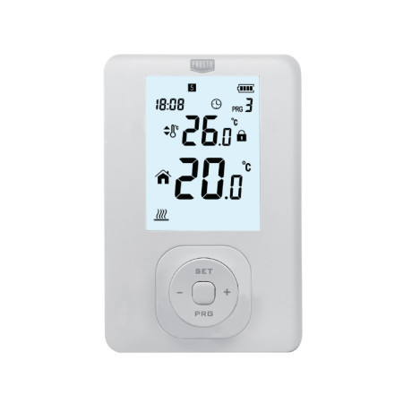 Prosto programabilan žični digitalni sobni termostat ( DST-304H )