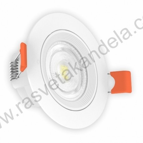 LED ugradna lampa usmeriva M206177 6W 3000K 38° bela