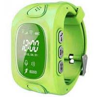 Dečiji sat sa funkcijama GPS lokatora i telefona zeleni