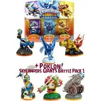 Skylanders GIANTS Triple Pack A + poklon Battle Pack 1 016733+016766