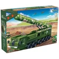 BanBao kocke Vojni kamion sa raketom 6202