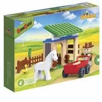 BanBao EcoFarm kocke Mala štala 8588