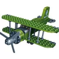 BanBao kocke Avion dvokrilac sa propelerom 8827