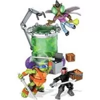 Mega Bloks Kocke TMNT Baksterova mutant laboratorija 36680