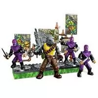 Mega Bloks Kocke TMNT Rocksteady Villain 37138