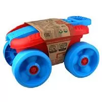 Gyoby Toys Dečije kocke Plastične kocke KOLICA Plava 32 dela 876024