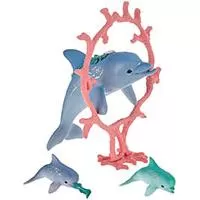 Schleich Figurice Bayala - Mama delfin sa mladima 41463