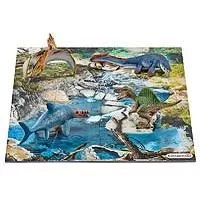 Schleich Figurice Praistorijske životinje 4 kom. na puzzle podlozi 42330