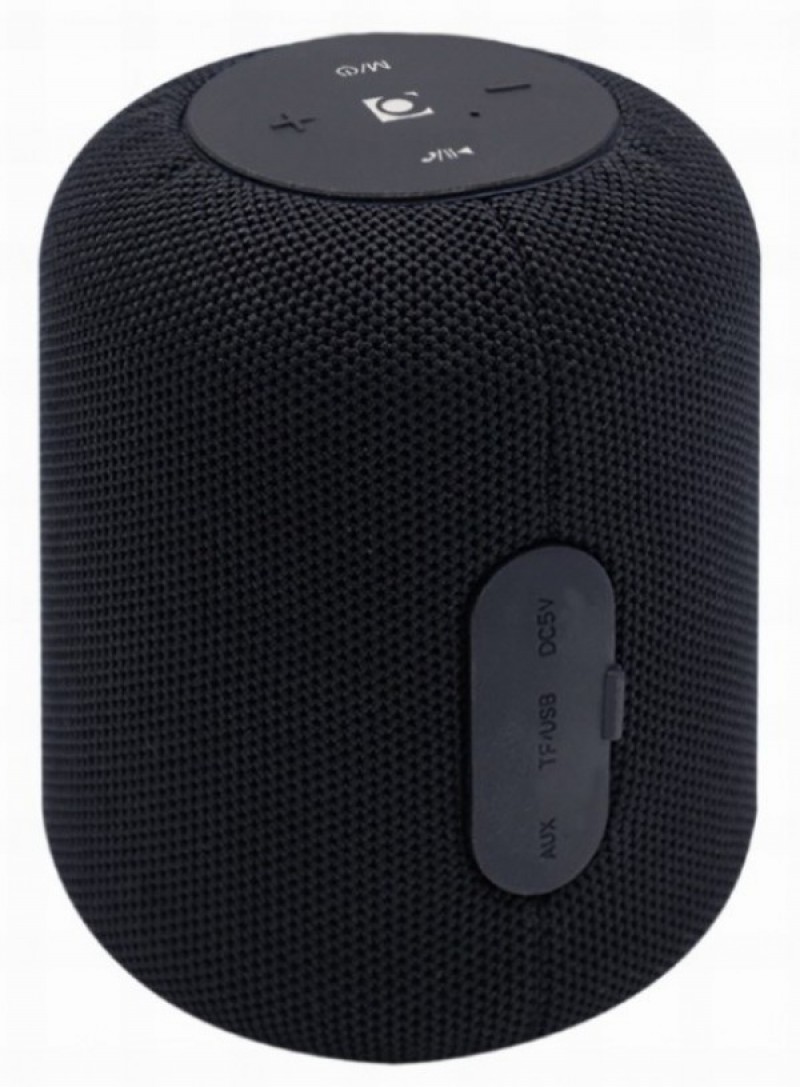 SPK-BT-15-BK Gembird Portable Bluetooth speaker +handsfree 5W, USB, SD, AUX, black