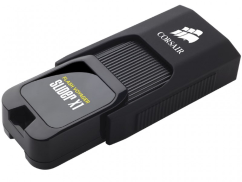 USB memorija CORSAIR Voyager Slider X1 CMFSL3X1-128GB 128GB/microDuo/3.0/crna (CMFSL3X1-128GB)