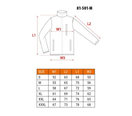 Neo tools bluza polar siva muška XXL ( 81-501-XXL )