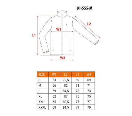 Neo tools duks softshell XXL ( 81-555-XXL )