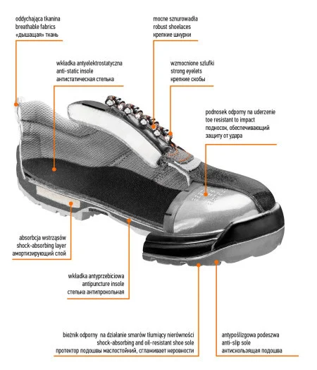Neo tools cipele kožne vel 39 ( 82-010 )
