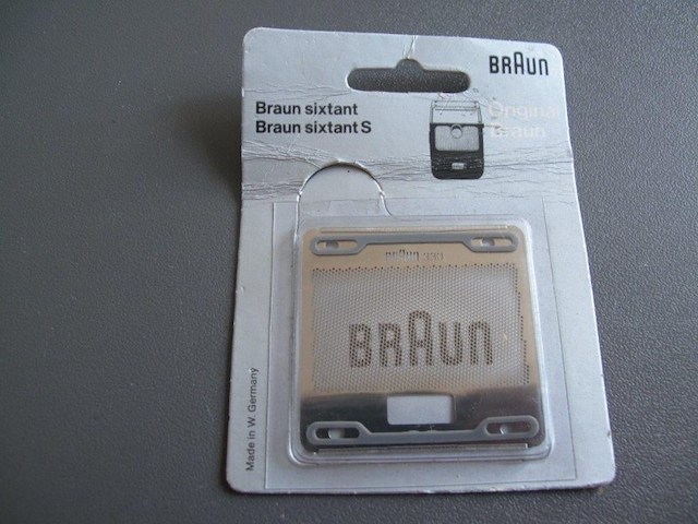 Braun 330 - nova mrežica za aparat za brijanje