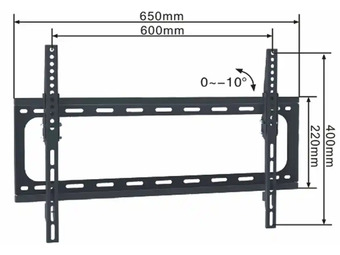 Nosač za TV Linkom 37-75/max vesa 600x400/50kg/tilt