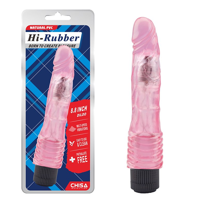 Roze Vibrator 22cm