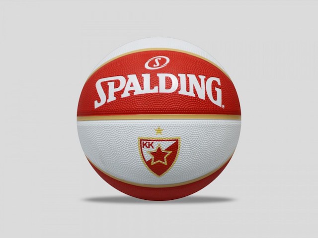 Spalding Crvena Zvezda lopta za košarku SPORTLINE