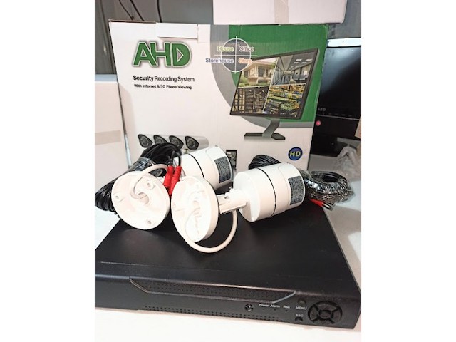 Video nadzor AHD 2 kamere 5MPX + DVR+Hard disk