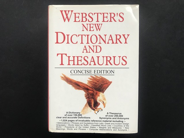 WEBSTER`S NEW DICTIONARY AND THESAURUS Concise Edition