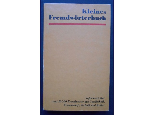 KLEINES FREMDWORTERBUCH