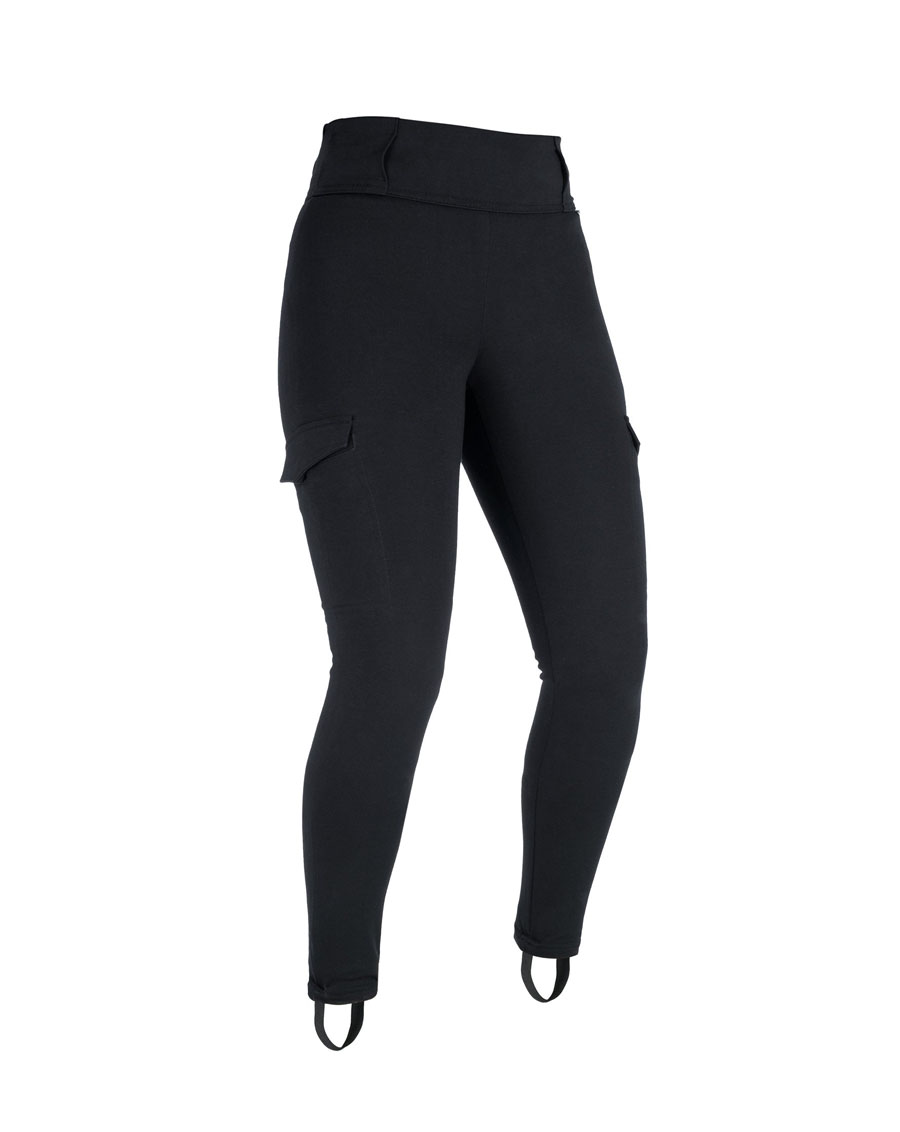 Oxford ženske moto helanke Super Cargo Leggings crne