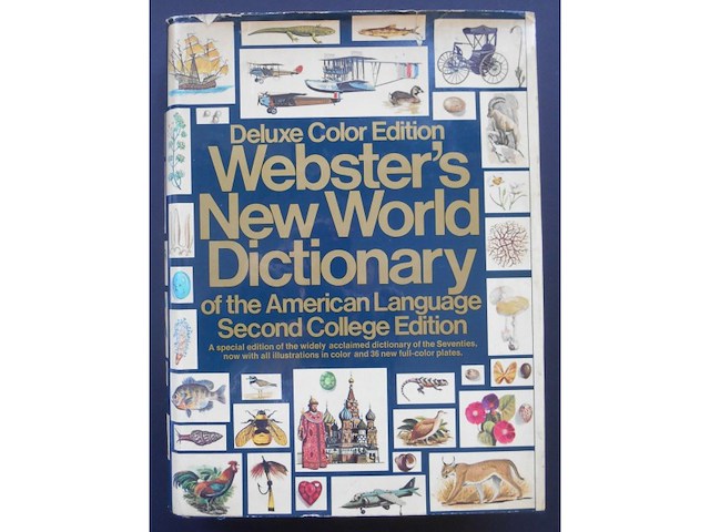 WEBSTER`S NEW WORLD DICTIONARY DELUXE COLOR EDITION