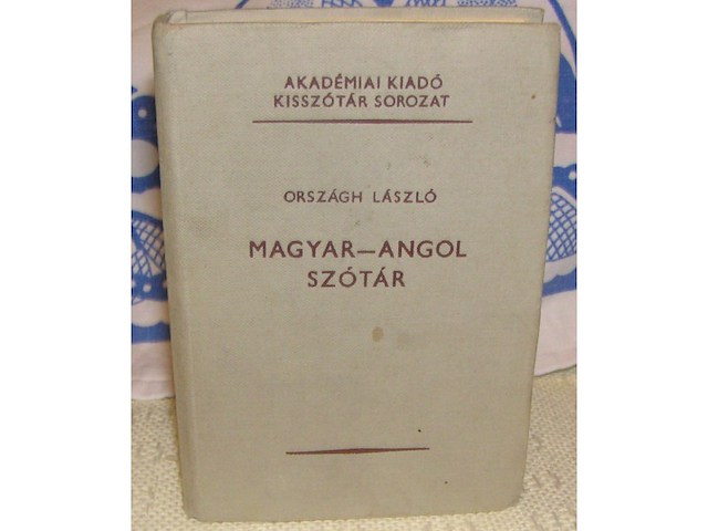 Országh László Magyar-angol szótár (kisszótár)