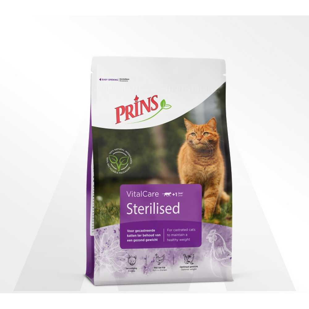 Prins hrana za mačke - VitalCare Adult Sterilised 1.5kg